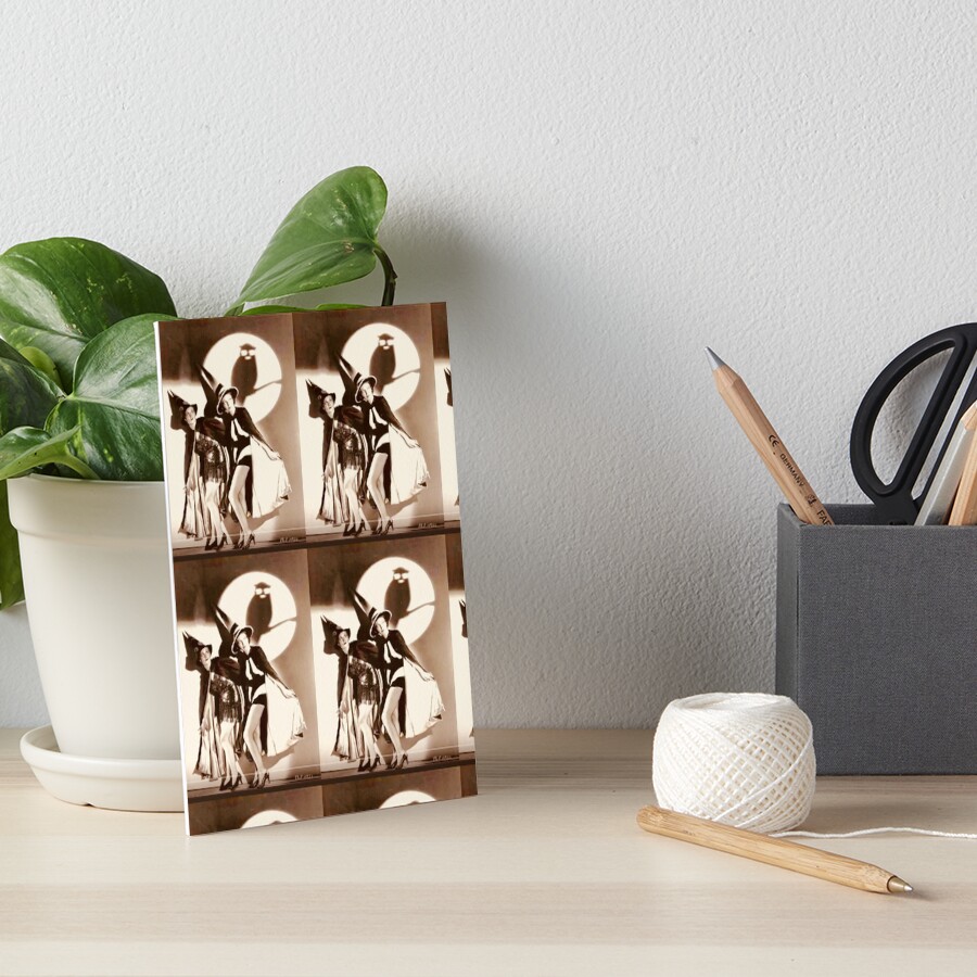 "Vintage Halloween Starlets" Art Board Print by Jenniferkate72 | Redbubble