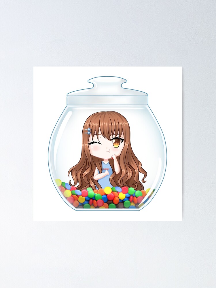 "Cute - Chibi Colorful Chocolate" Poster by matilde-miranda | Redbubble