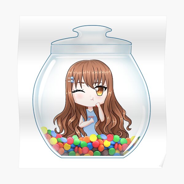 "Cute - Chibi Colorful Chocolate" Poster by matilde-miranda | Redbubble