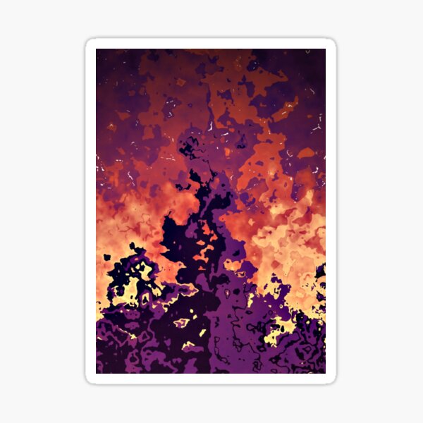 "Burn" Sticker for Sale by LaurenPatrick | Redbubble
