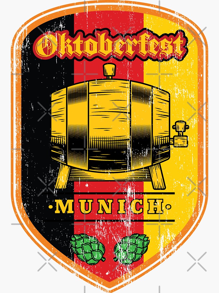"Oktoberfest 2018 Beer Saying Logo Slogan Munich Germany Geman Flag ...