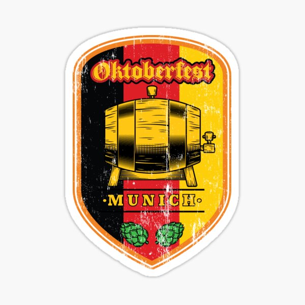 "Oktoberfest 2018 Beer Saying Logo Slogan Munich Germany Geman Flag ...
