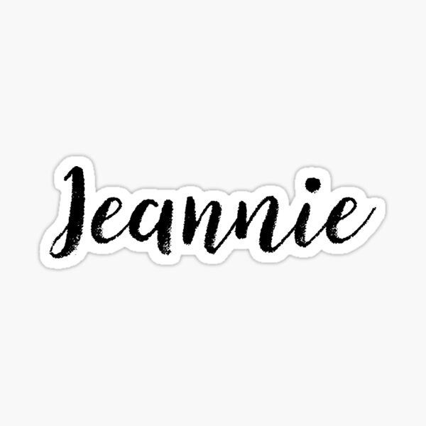 Jeannie Stickers | Redbubble