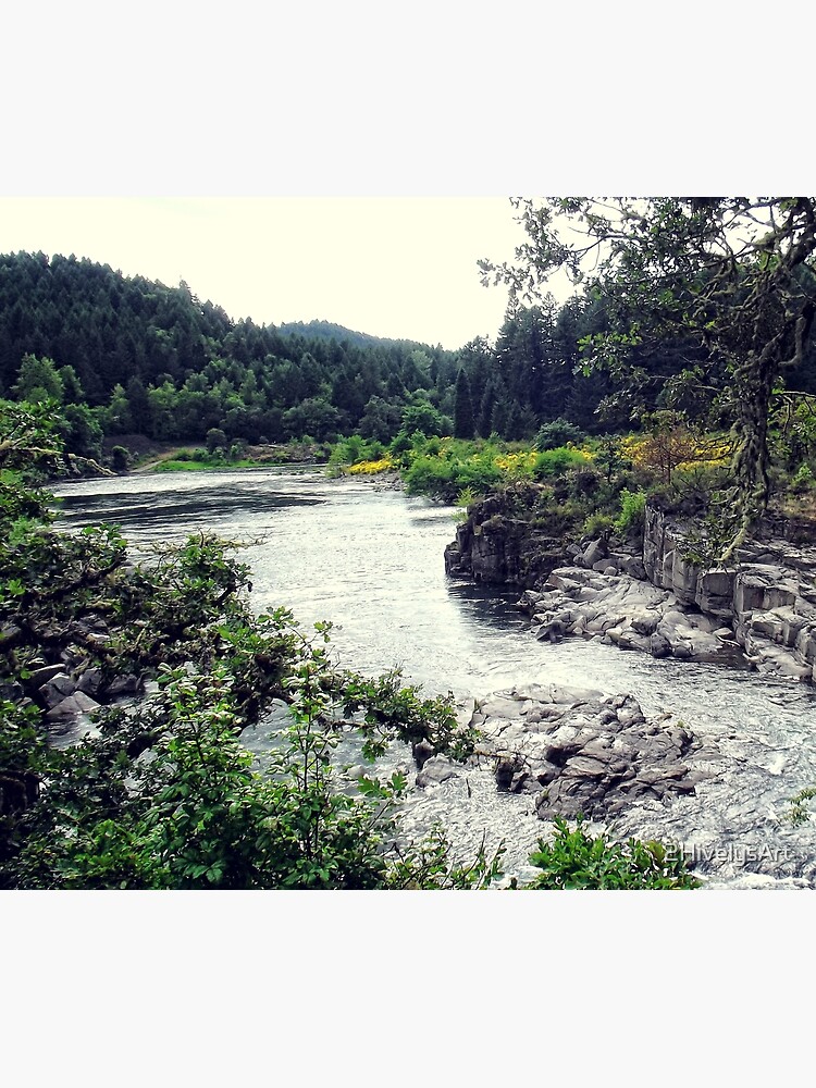 "Colliding Rivers Of Oregon" Tapestry for Sale by 2HivelysArt | Redbubble