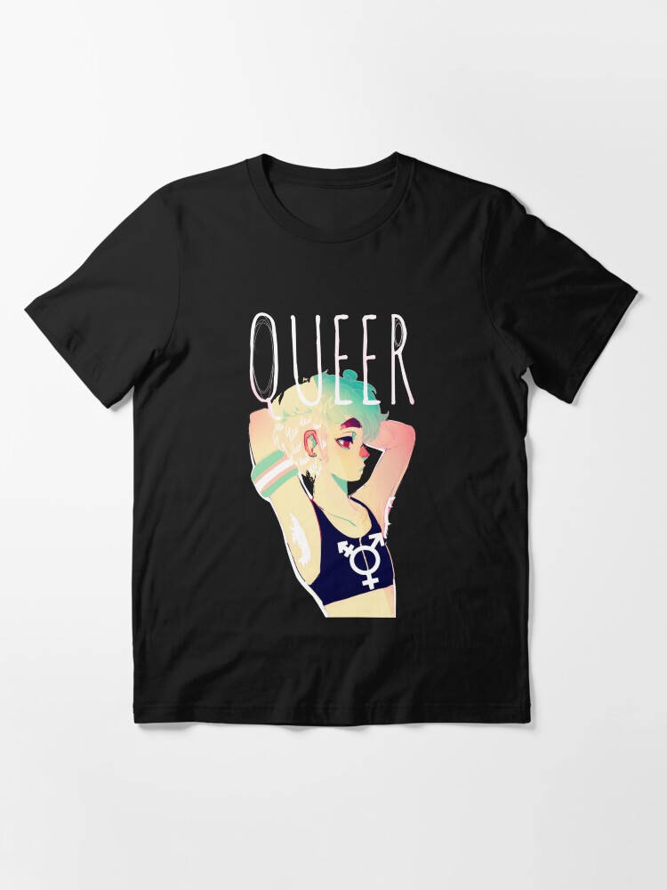 "Queer" T-shirt for Sale by highjinkx | Redbubble | lgbt t-shirts ...