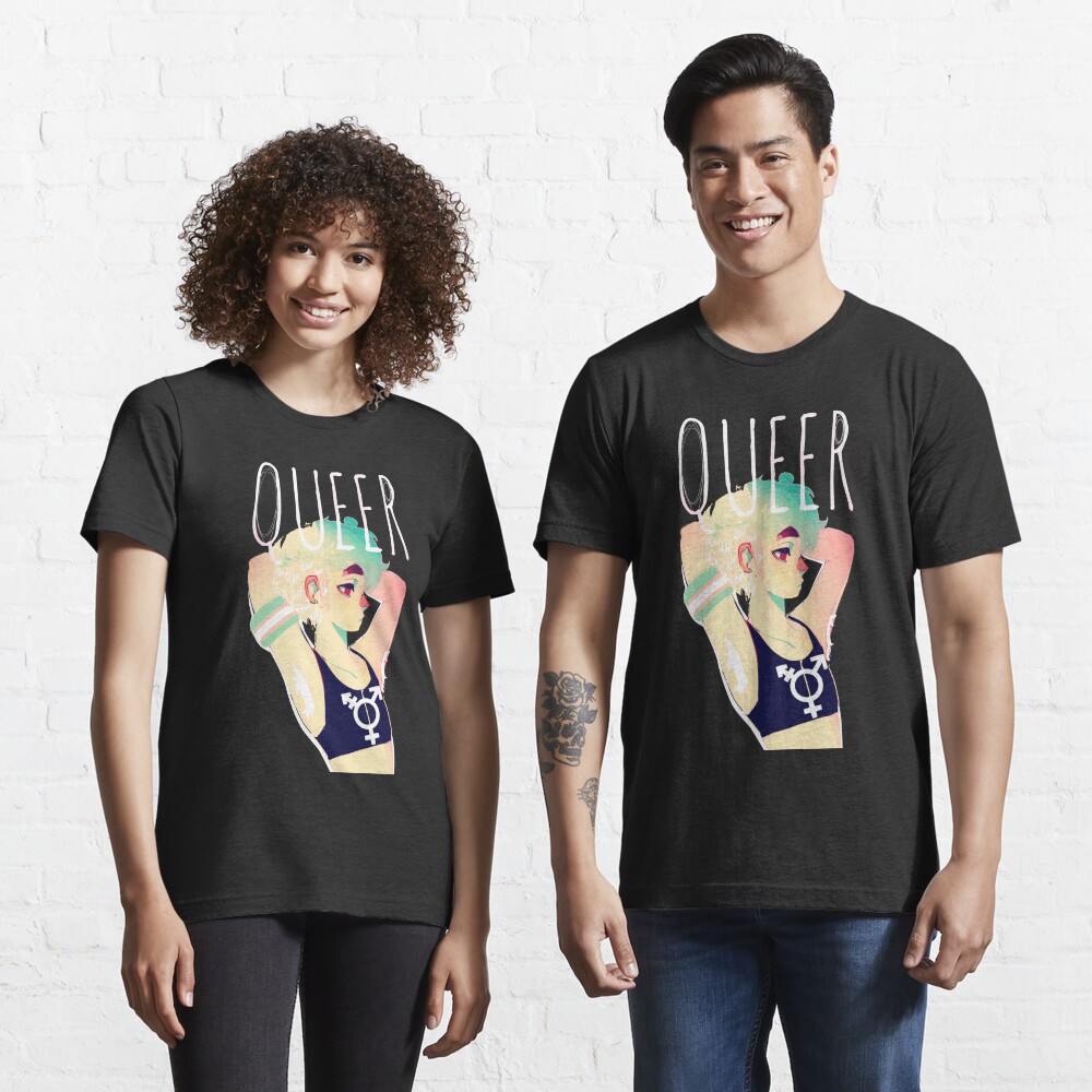 "Queer" T-shirt for Sale by highjinkx | Redbubble | lgbt t-shirts ...