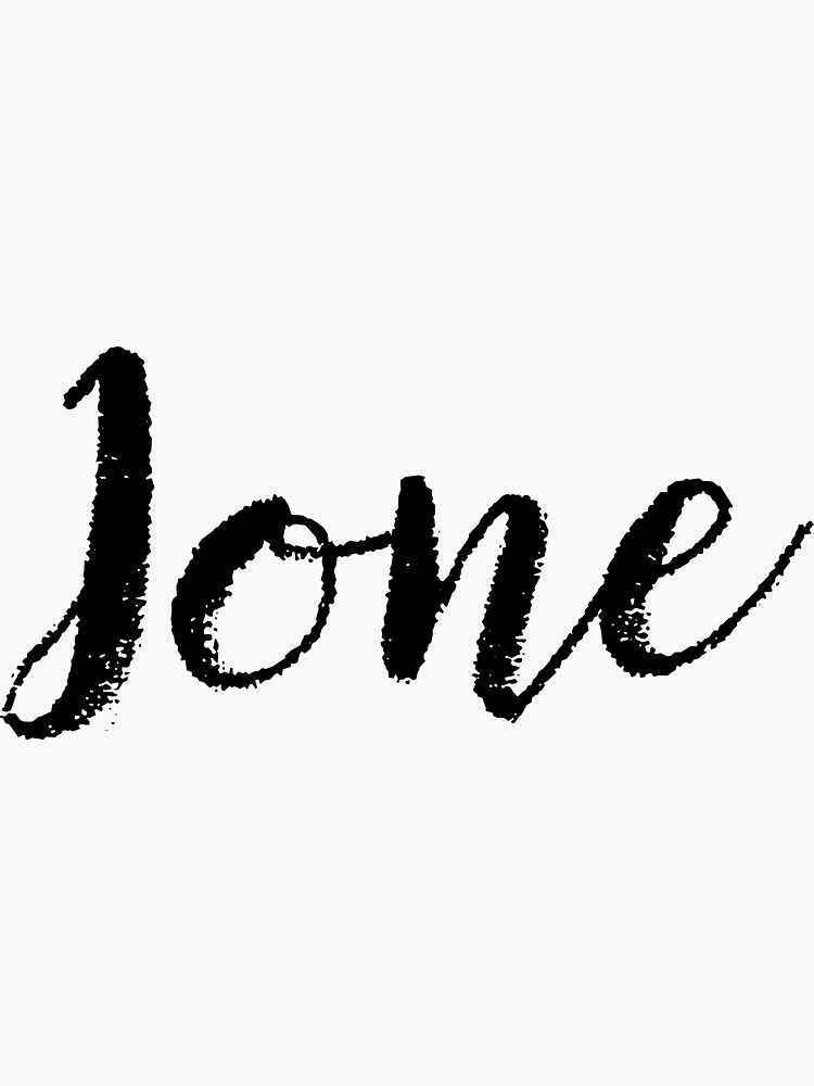 "Jone - Cute Names For Girls Stickers & Shirts" Sticker for Sale by ...