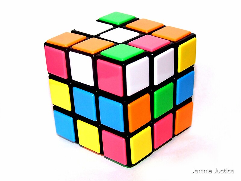 "Rubix Cube." by Jemma Justice | Redbubble
