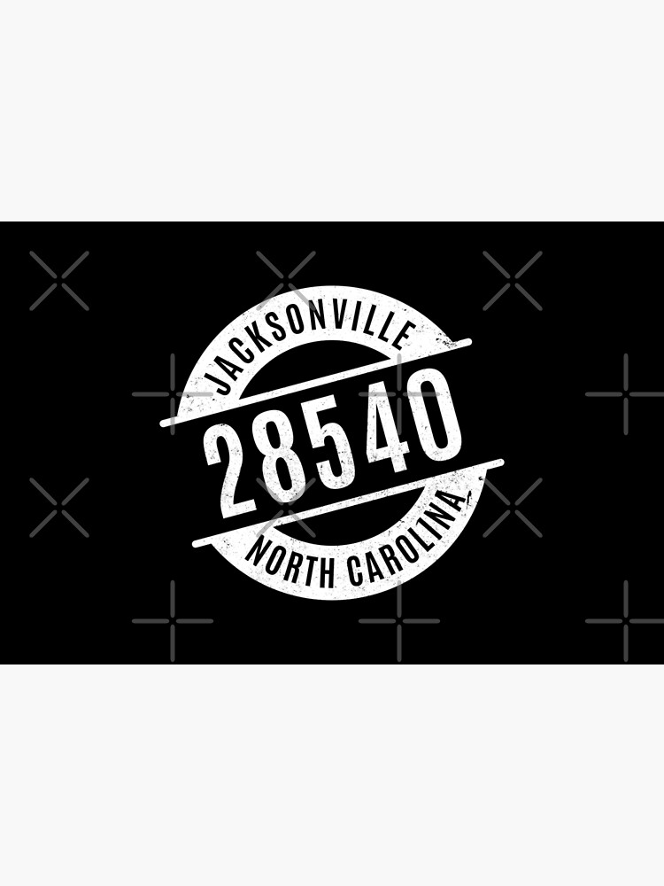 "Jacksonville North Carolina 28540 Zip Code" Art Print for Sale by ...
