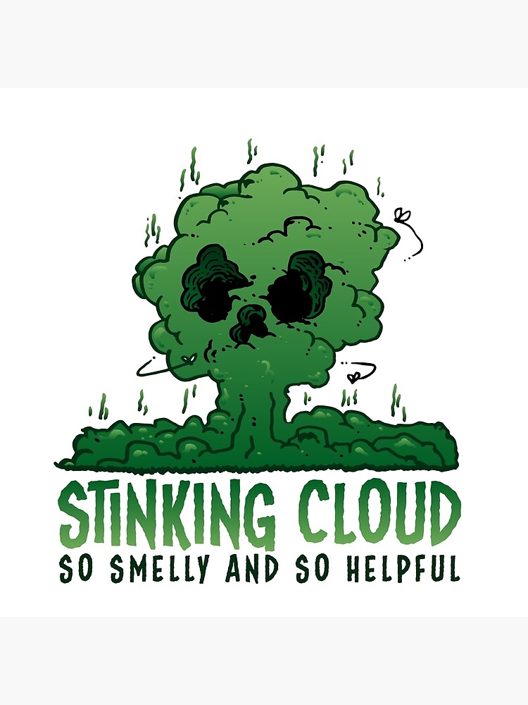 "Stinking Cloud So smelly and so helpful" Poster by Manara | Redbubble