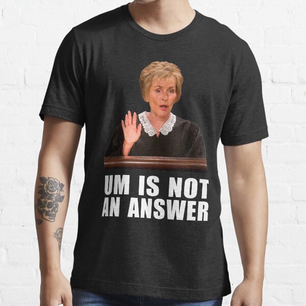 "Um is Not an Answer - Black background" T-shirt for Sale by ...