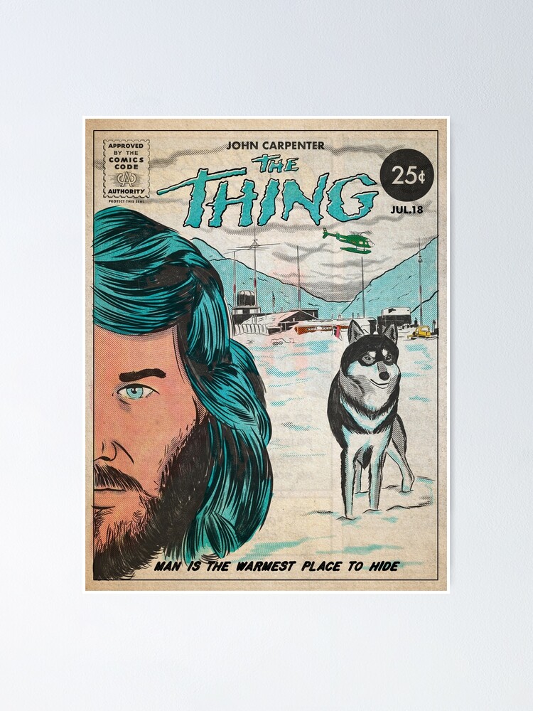 "The Thing Movie Poster" Poster for Sale by Nache | Redbubble