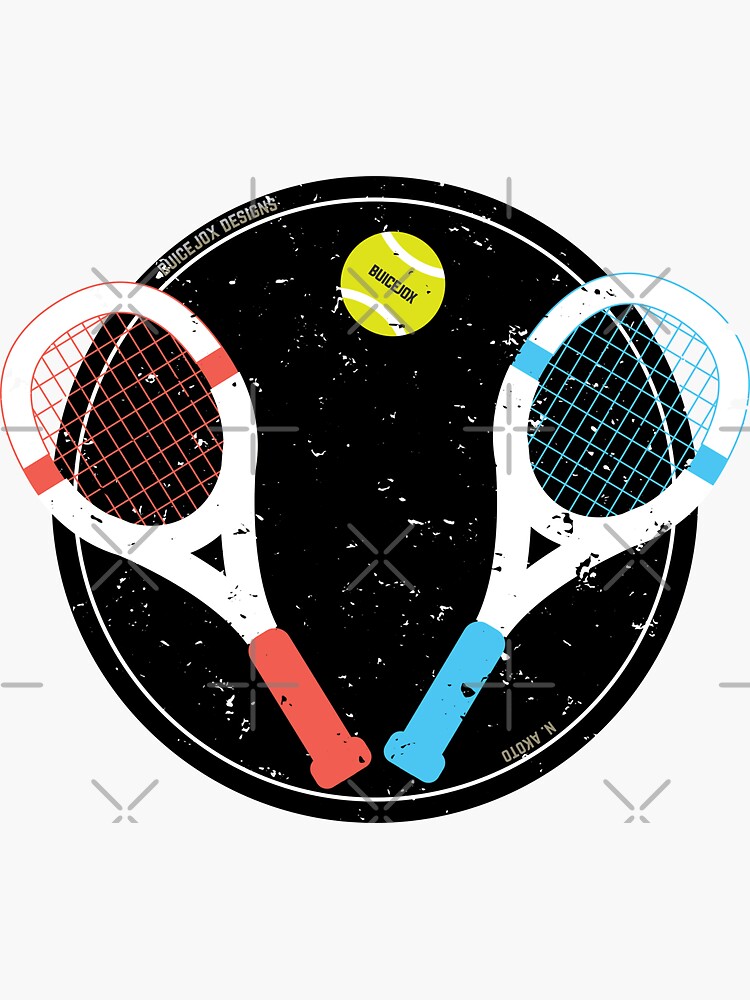 "Tennis Monogram for Tennis Lovers" Sticker for Sale by BuiceJox ...