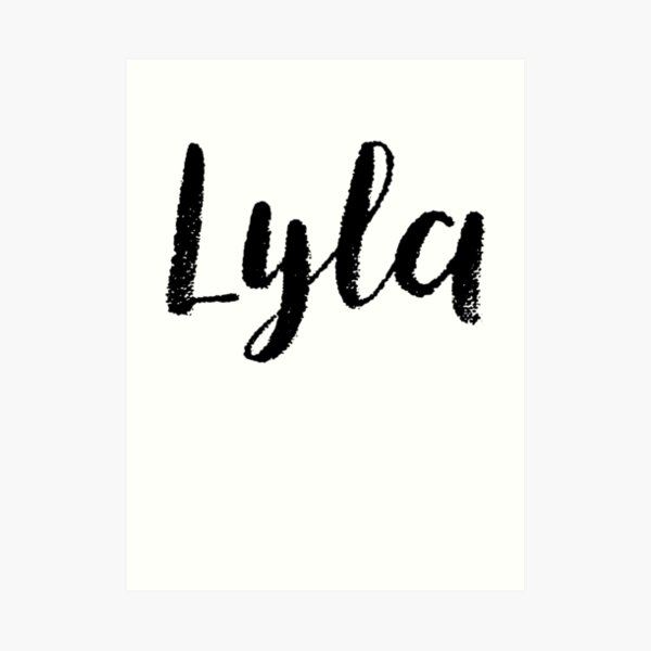 Lyla Art Prints | Redbubble