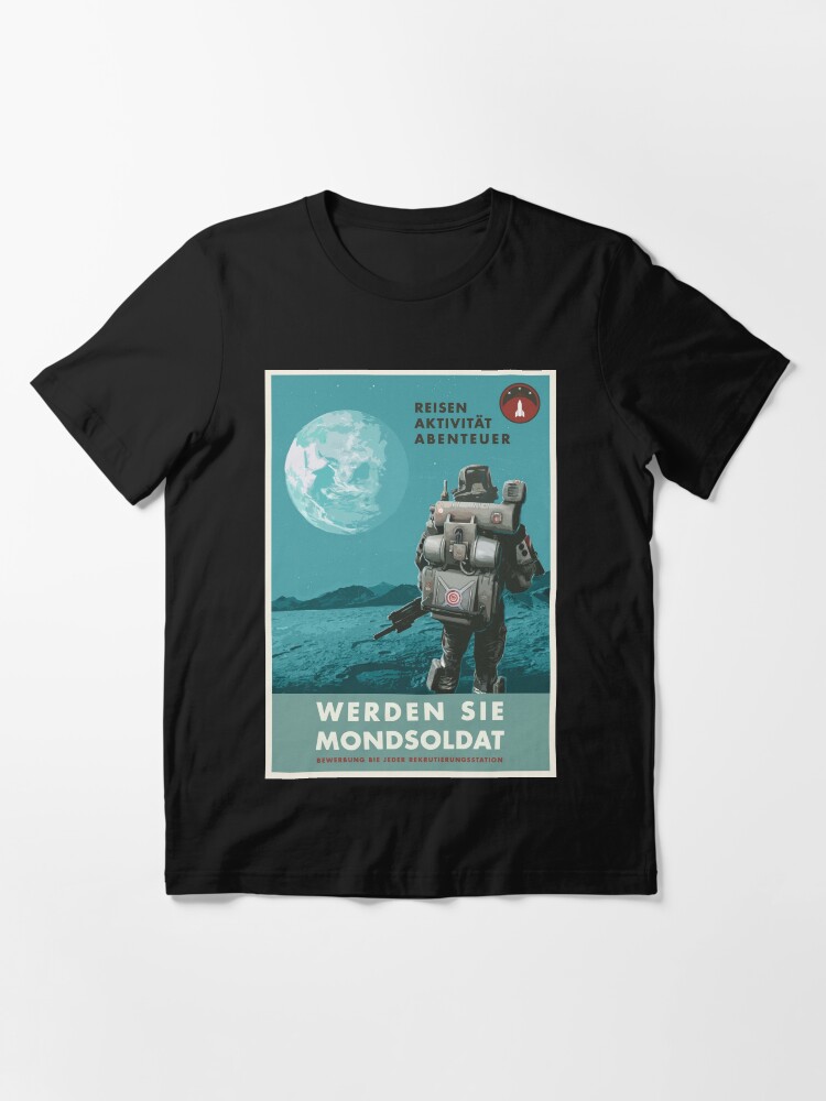 "Wolfenstein Propaganda Adventure Poster" T-shirt for Sale by ...