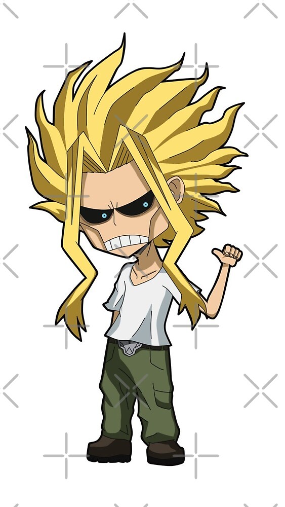 "My Hero Academia - All Might Weak" by Brendan Raysor | Redbubble