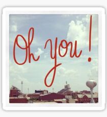 Ou Stickers | Redbubble