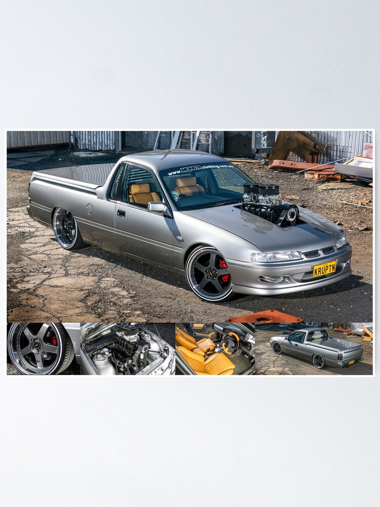 "Clint Stevens' Blown Holden Commodore Ute" Poster for Sale by ...