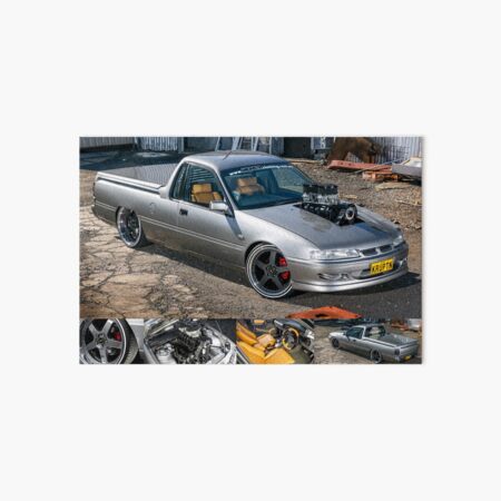 "Clint Stevens' Blown Holden Commodore Ute" Art Board Print by ...