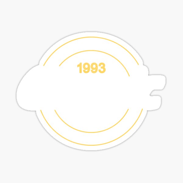 "Vintage Retro 1993 Birthday Aged to Perfection" Sticker for Sale by ...