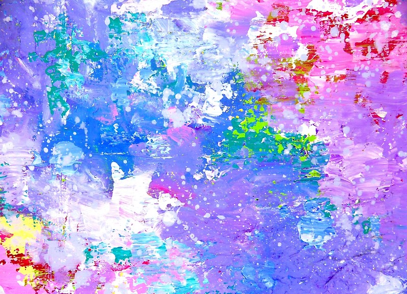 "Happy Abstract Art with Fresh Colours" by cathyartist | Redbubble