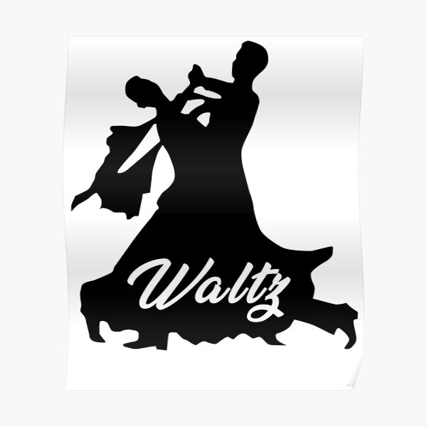 "Walzer - Wiener Walzer - Waltz - viennese Waltz" Poster von design2try ...