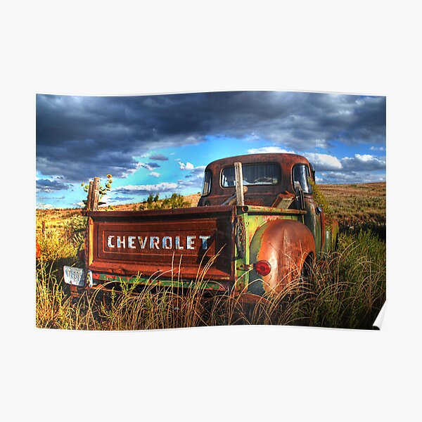 Chevy Truck Posters | Redbubble