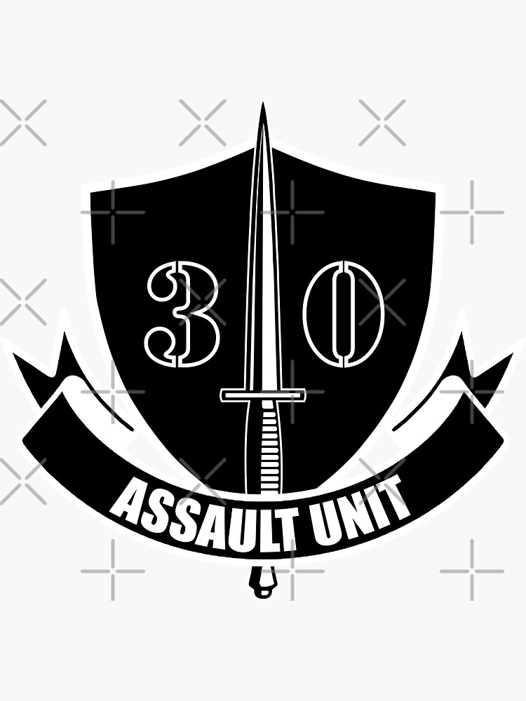 "30 Assault Unit" Sticker by StrongVlad | Redbubble