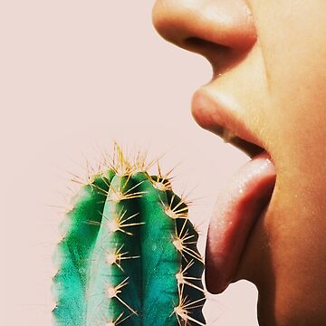 "Cacti, Lips, Face, Pink, Woman, Girl, Fashion art, Fashion print ...