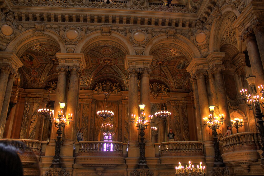 "inside the old opera house" by James Duffin | Redbubble