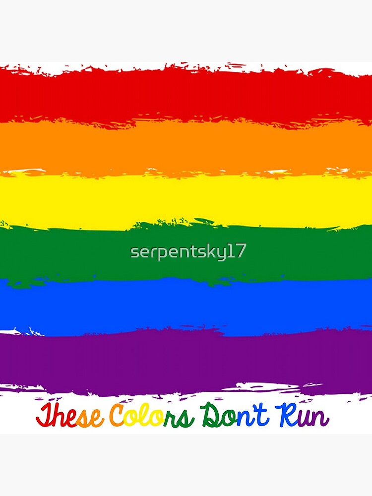 Pride Rainbow Lgbtia Pride Flag Poster By Serpentsky17 Redbubble