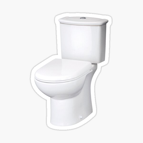 "Toilet" Sticker for Sale by tolietron3000 | Redbubble