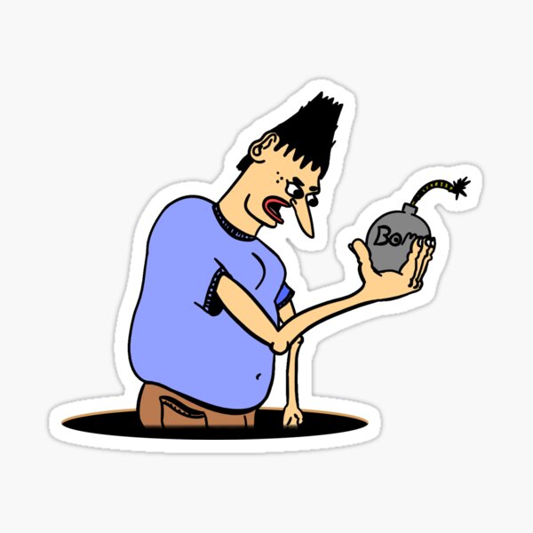 "Bomb Boy " Sticker for Sale by coolmike9801 | Redbubble