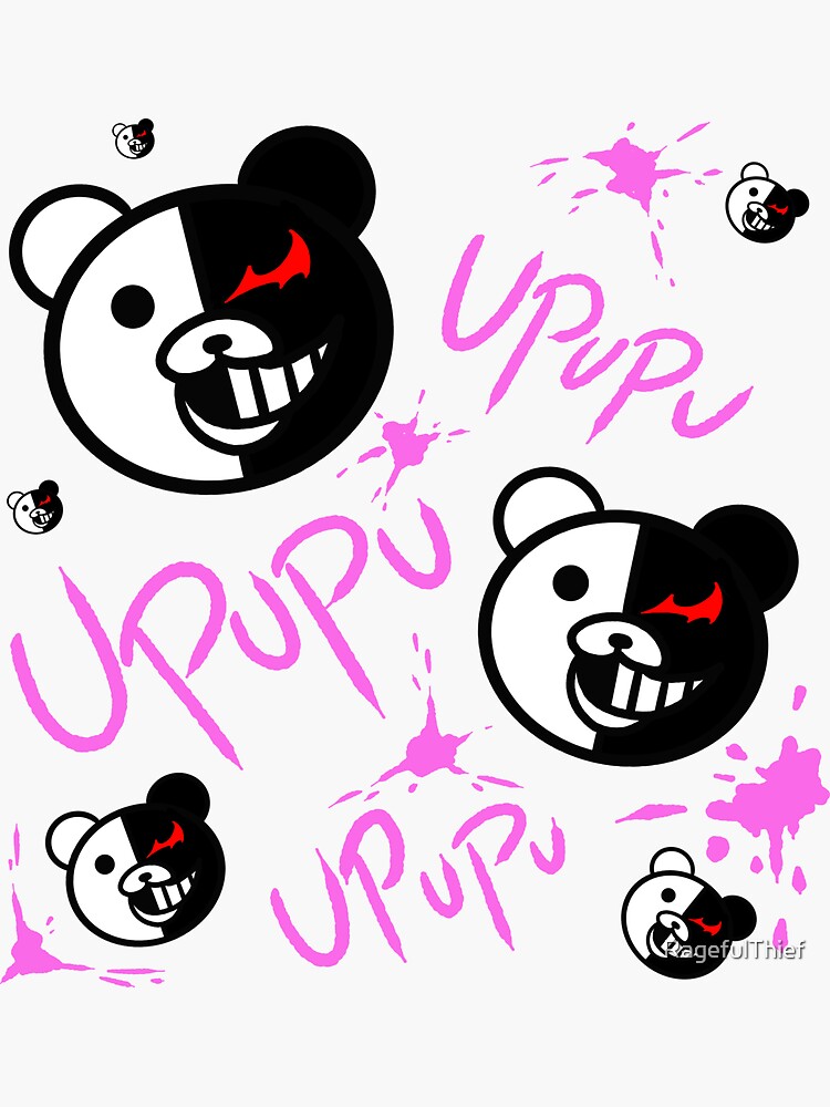 "Upupu" Sticker for Sale by RagefulThief | Redbubble