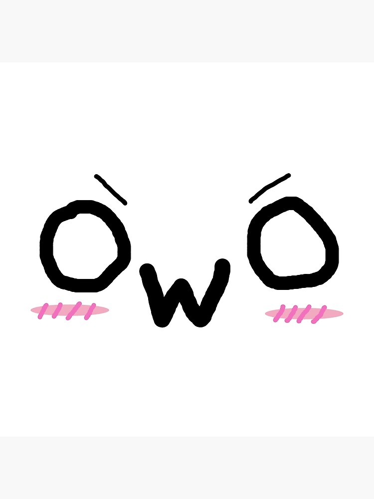 Póster «OwO ¿Qué es esto?» de OrionFlow | Redbubble