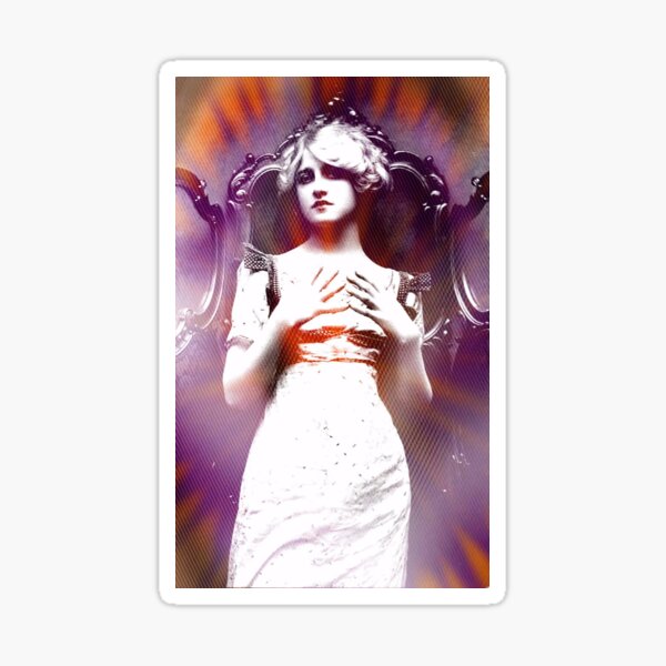 "Bombshell Beauty" Sticker for Sale by RobynLee | Redbubble