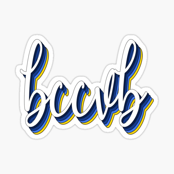 "BCCVB BCCHS Logo" Sticker by JuliaMencher | Redbubble