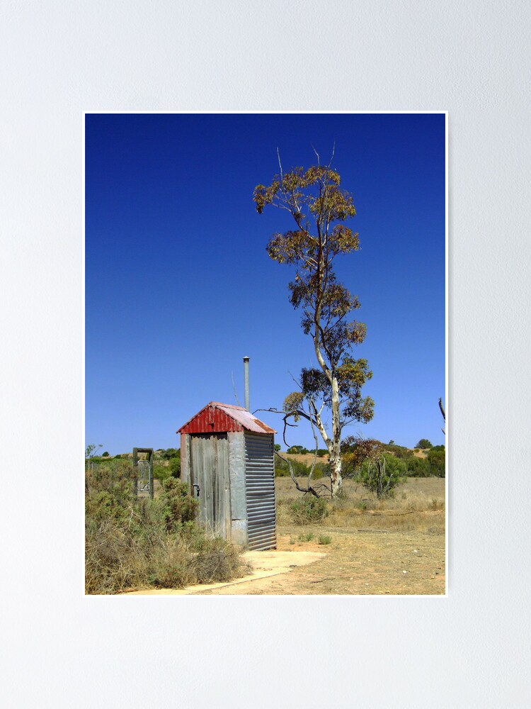 "The Iconic Aussie Outhouse" Poster for Sale by Ozjanette90 | Redbubble