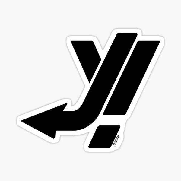 "the Original JaYoe "JY"" Sticker by JaYoe | Redbubble
