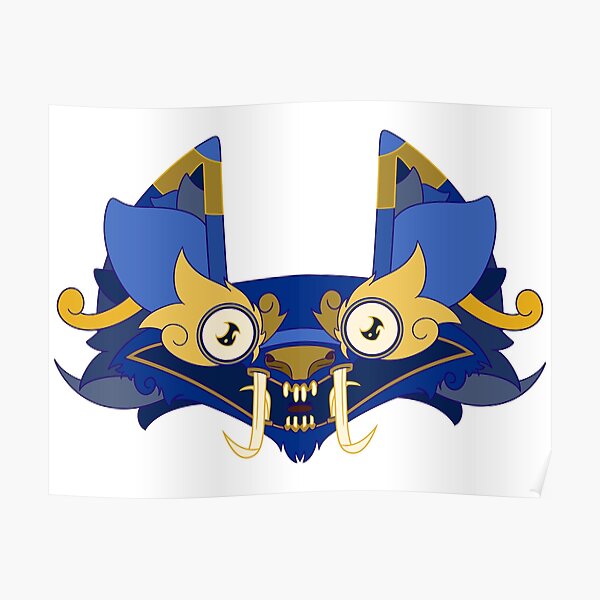 "Demon Sly Cooper" Poster by JCraig21 | Redbubble