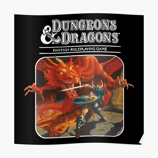 Dungeons And Dragons Posters | Redbubble