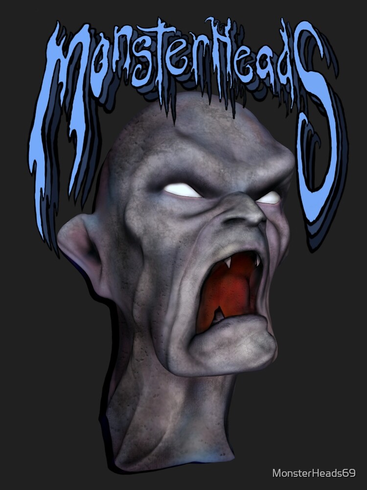 "Screaming Zombie" by MonsterHeads69 | Redbubble