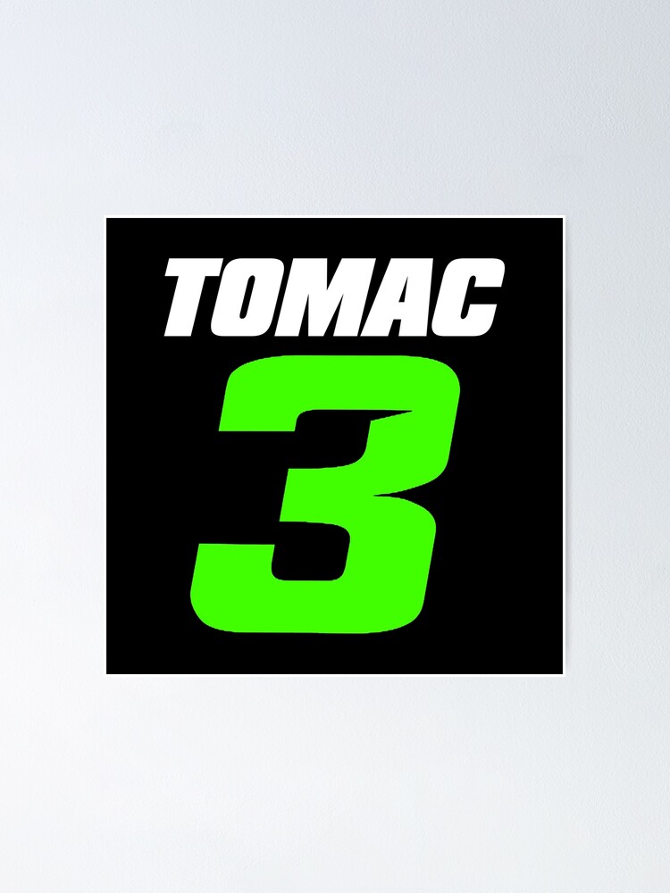 "Motocross and Supercross Champion Eli ET3 Tomac" Poster for Sale by ...