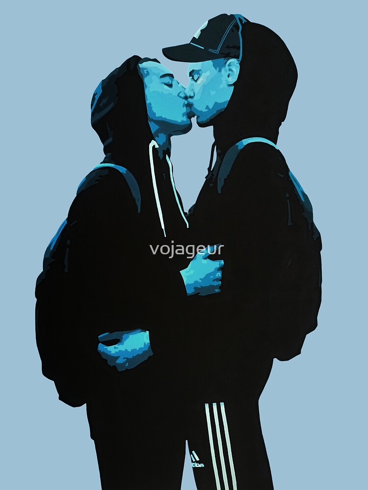 "Kissing Chavs" T-shirt by vojageur | Redbubble