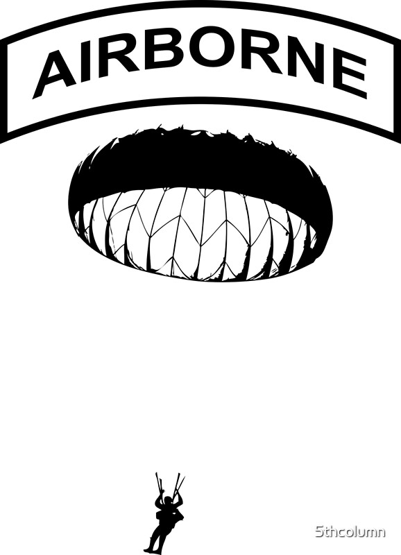 "Airborne Paratrooper Jump" by 5thcolumn | Redbubble