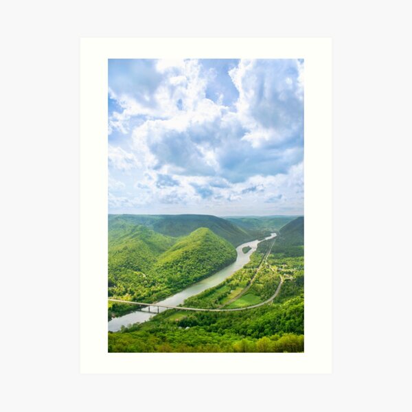 "Hyner View PA Overlook" Art Print for Sale by rollosphotos | Redbubble