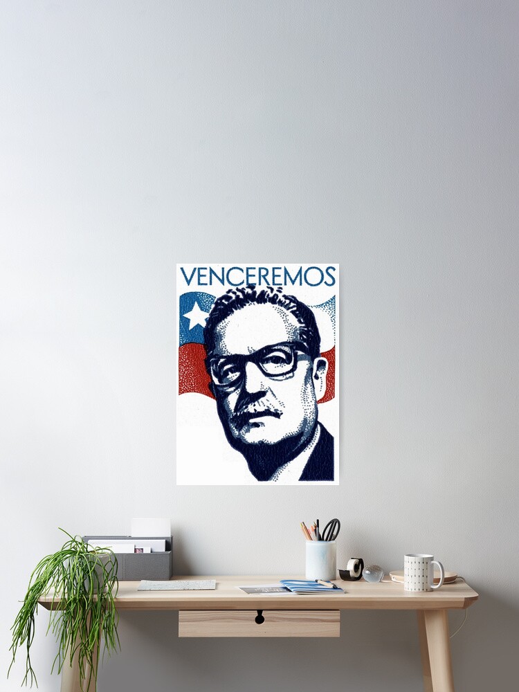 "Salvador Allende" Poster for Sale by RBEnt | Redbubble
