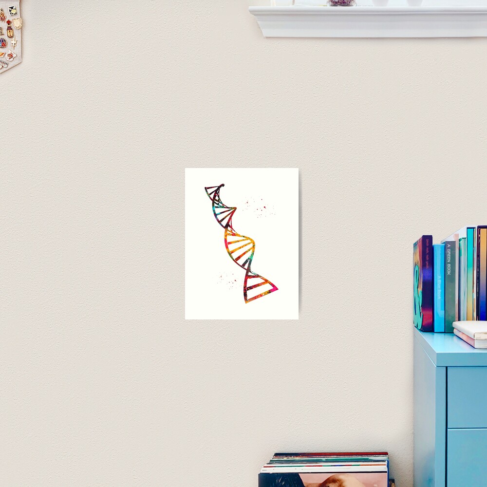 "Double helix" Art Print by erzebetth | Redbubble