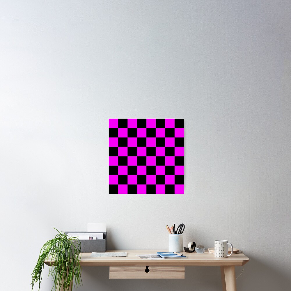 "Source Engine Missing Texture" Poster for Sale by chunky8bit | Redbubble