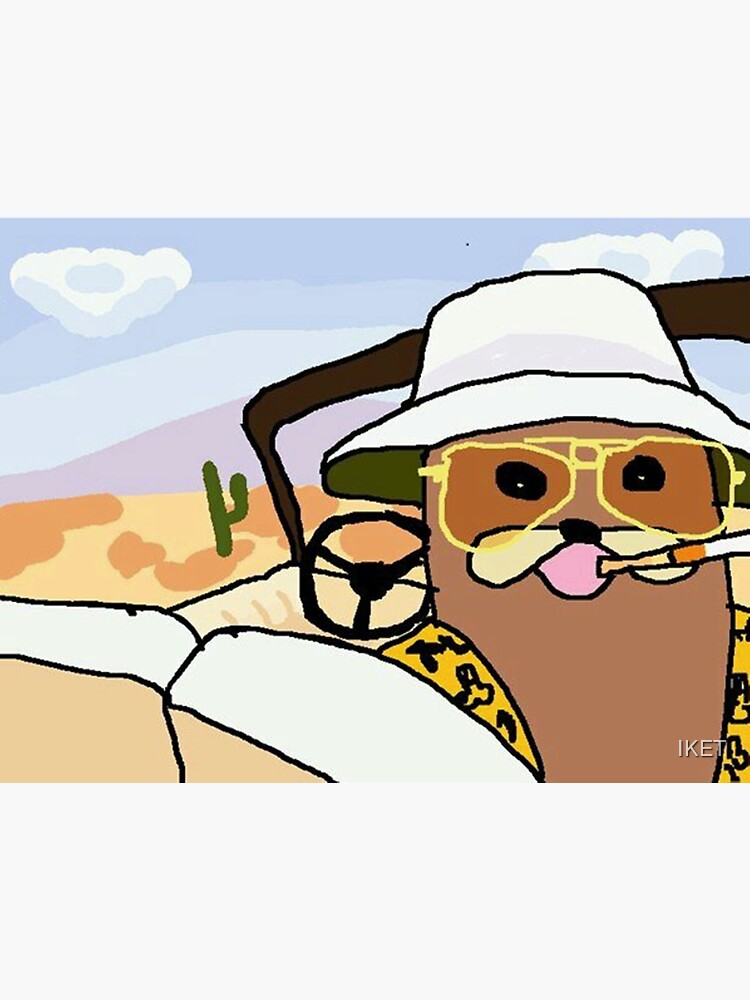 "Fug and loathing in Las Vegas Spurdo Sparde " Sticker by IKET | Redbubble